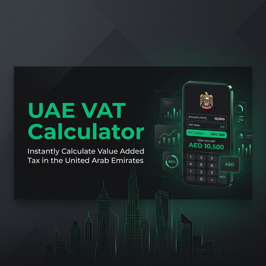 UAE VAT Calculator 2026 | Calculate 5% Value Added Tax
